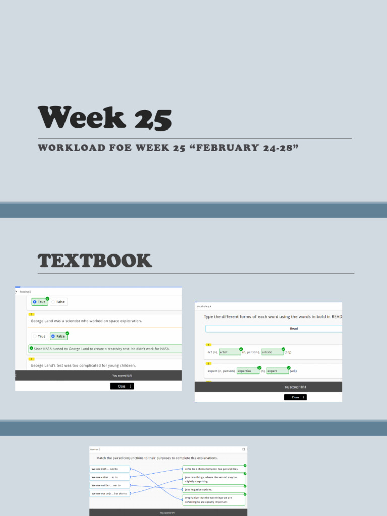 Week 25 | PDF