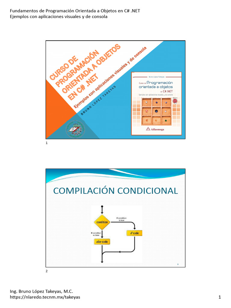 Compilacion Condicional | PDF | C Sharp (lenguaje de programación ...