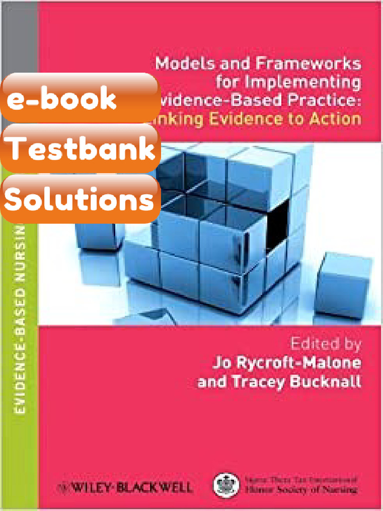 eBook & Testbank Models and Frameworks for Implementing EvidenceBased ...