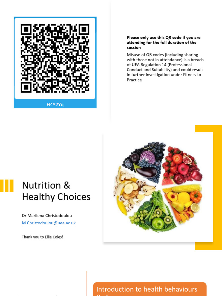 Nutrition & Encouraging Healthy Choices-2025 | PDF | Nutrition | Diet ...
