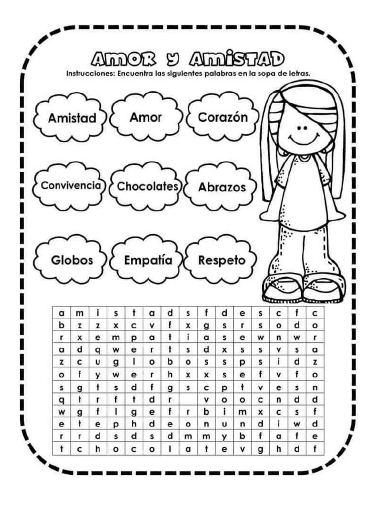 Actividades del día del amor y la amistad | PDF