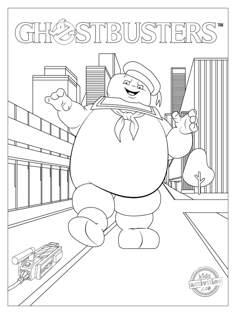 Ghostbusters Coloring Pages | PDF