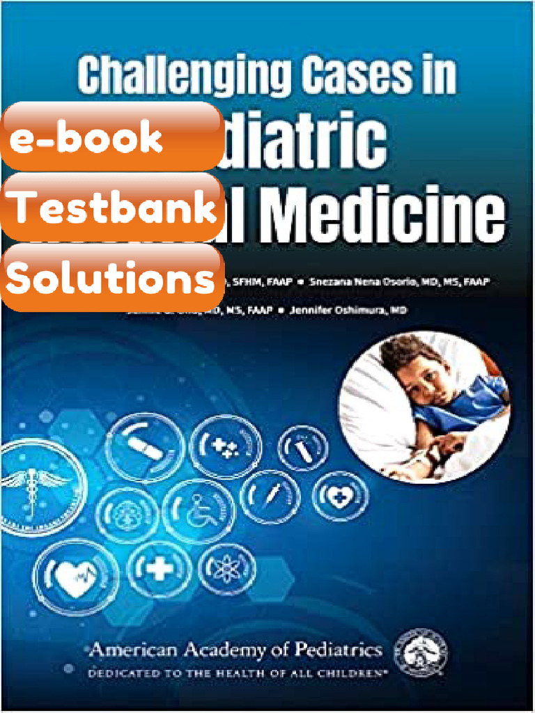eBook & Testbank Challenging Cases in Pediatric Hospital Medicine by ...