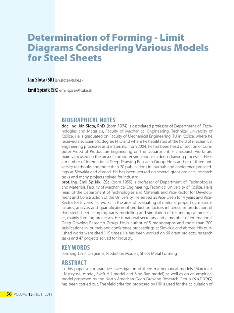 [9]-[2011]-[Slota]-[Determination of Forming - Limit Diagrams ...