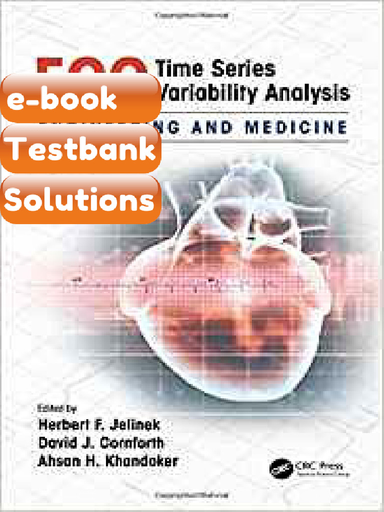 eBook & Testbank ECG Time Series Variability Analysis by Herbert F ...