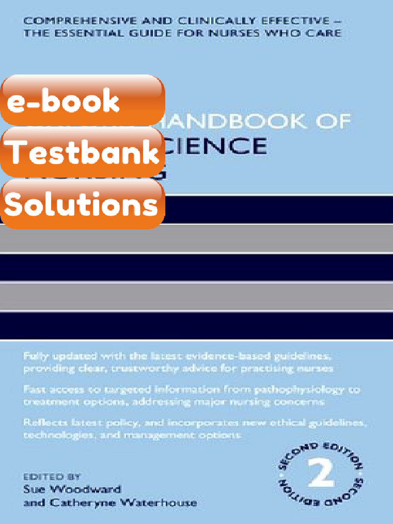 Oxford Handbook of Neuroscience Nursing 2nd Edition Catheryne ...