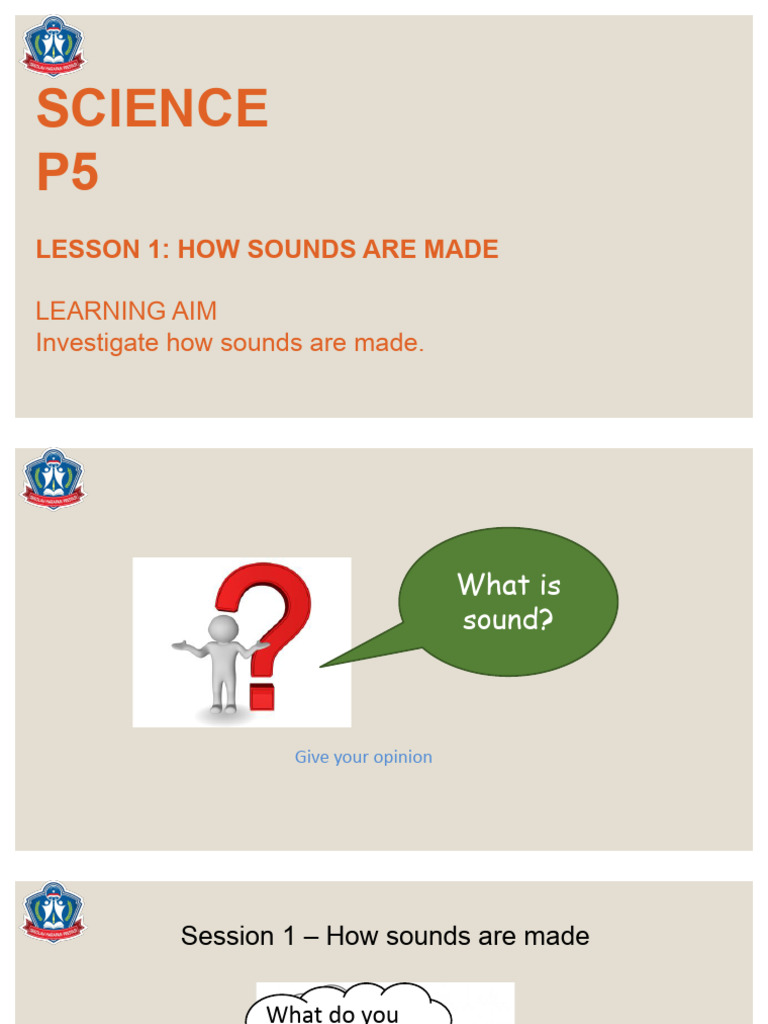 P5 PPT Chapter 7.Pptx | PDF | Sound | Pitch (Music)