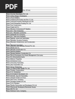 Pune Builders Contact List PDF | PDF