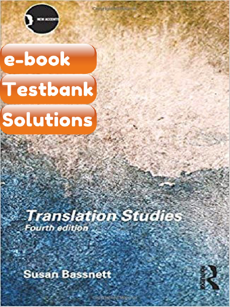 eBook & Testbank Translation Studies New Accents 4th Edition by Susan ...