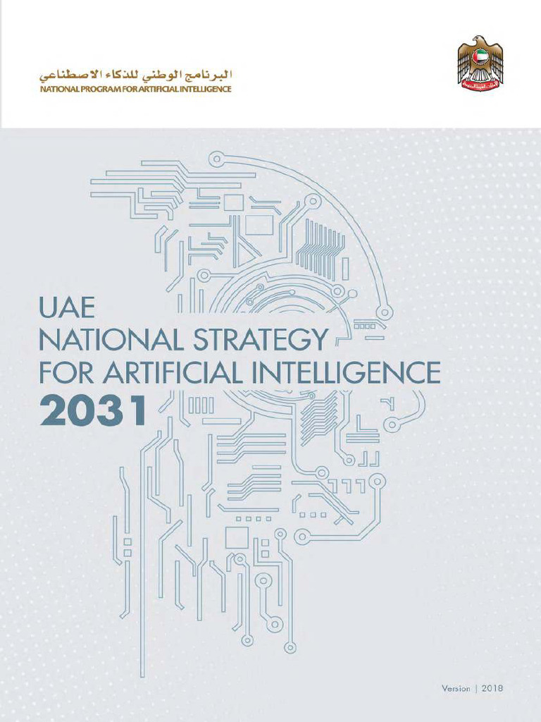 UAE National Strategy For Artificial Intelligence 2031 | PDF ...