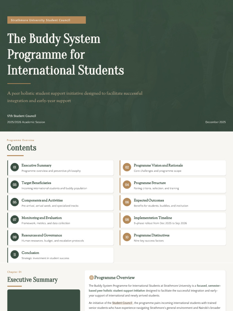 The Buddy System Programme For International Students | PDF ...