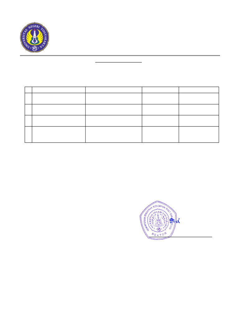 Surat Ijin Tugas | PDF