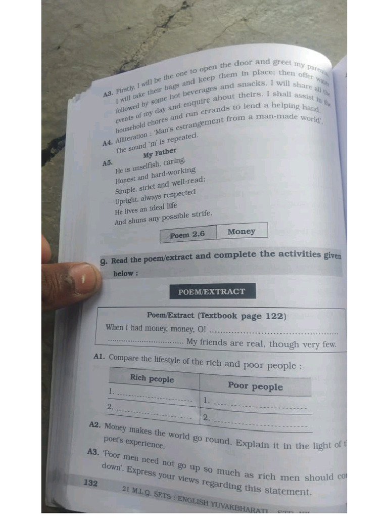 HSC POEM FOR 14 MARKS Transferred Abu nawasi was a very clever mam | PDF