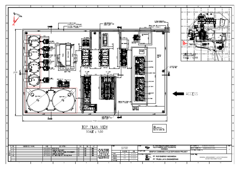 E-0002514-192-04325 - General Arrangement Layout Drawing (WTP) - E | PDF
