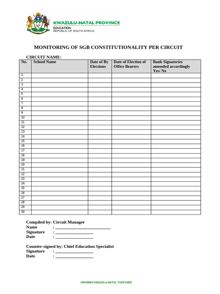 SGB Constitutionality Monitoring | PDF