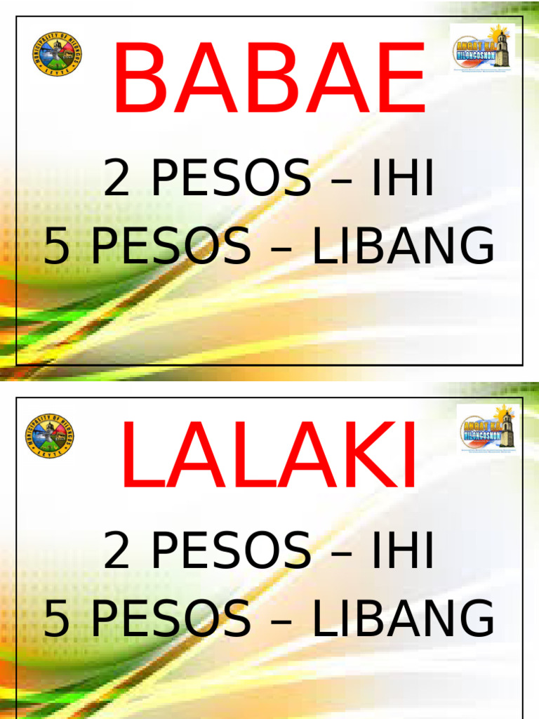 Babaye Lalaki | PDF