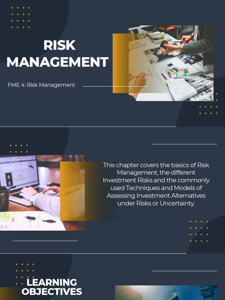 Chapter 1 - The Nature of Risk | PDF | Risk Management | Risk