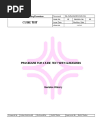 Concrete Cube Test Procedure Guide | PDF | Concrete | Sheet Metal