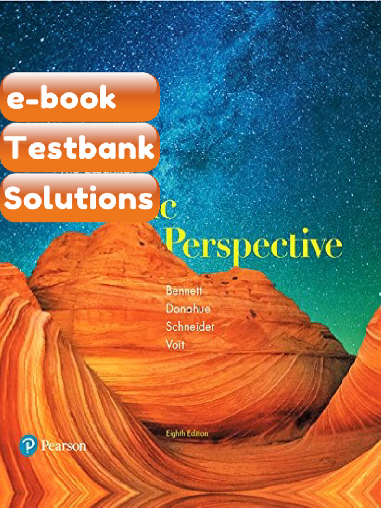 Essential Cosmic Perspective the 8th Edition Testbank & eBook | PDF ...