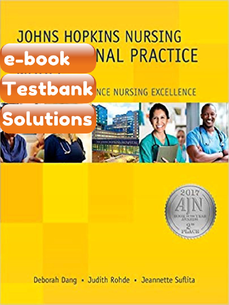 eBook & Testbank Johns Hopkins Nursing Professional Practice Model by ...