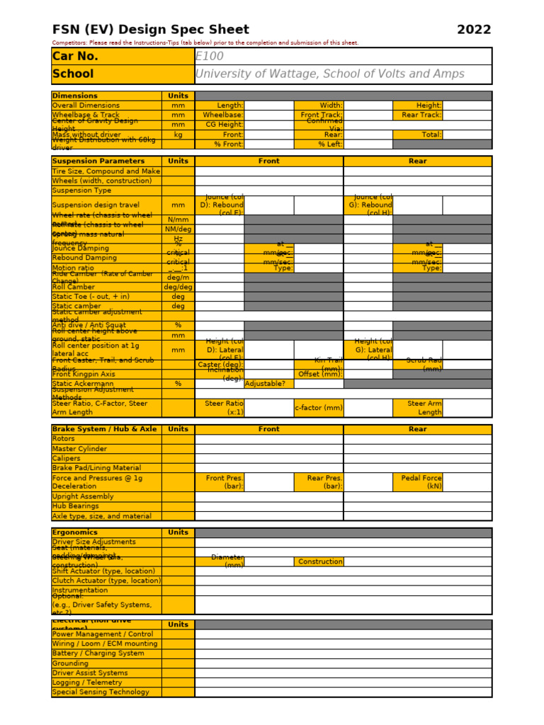 Fsn2022 Ev Dss Car | PDF | Steering | Automotive Industry