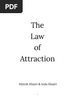 Mitesh Khatri's Law of Attraction Guide | PDF | Law Of Attraction (New ...