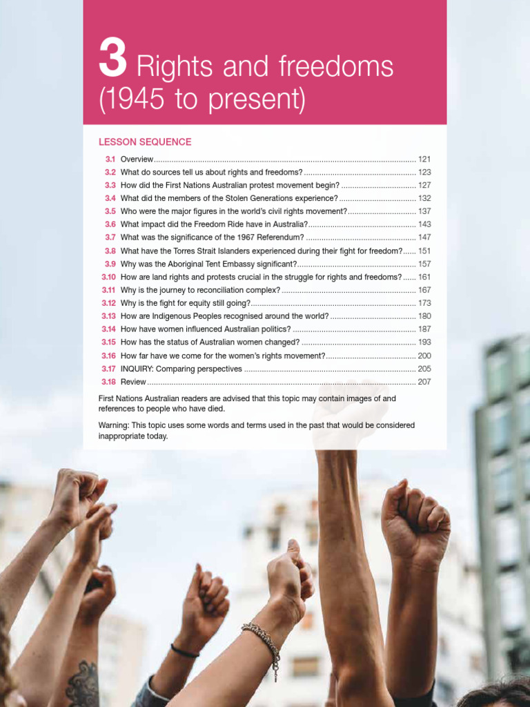 C 03 Rights and Freedoms | PDF | Indigenous Peoples Of Australia ...