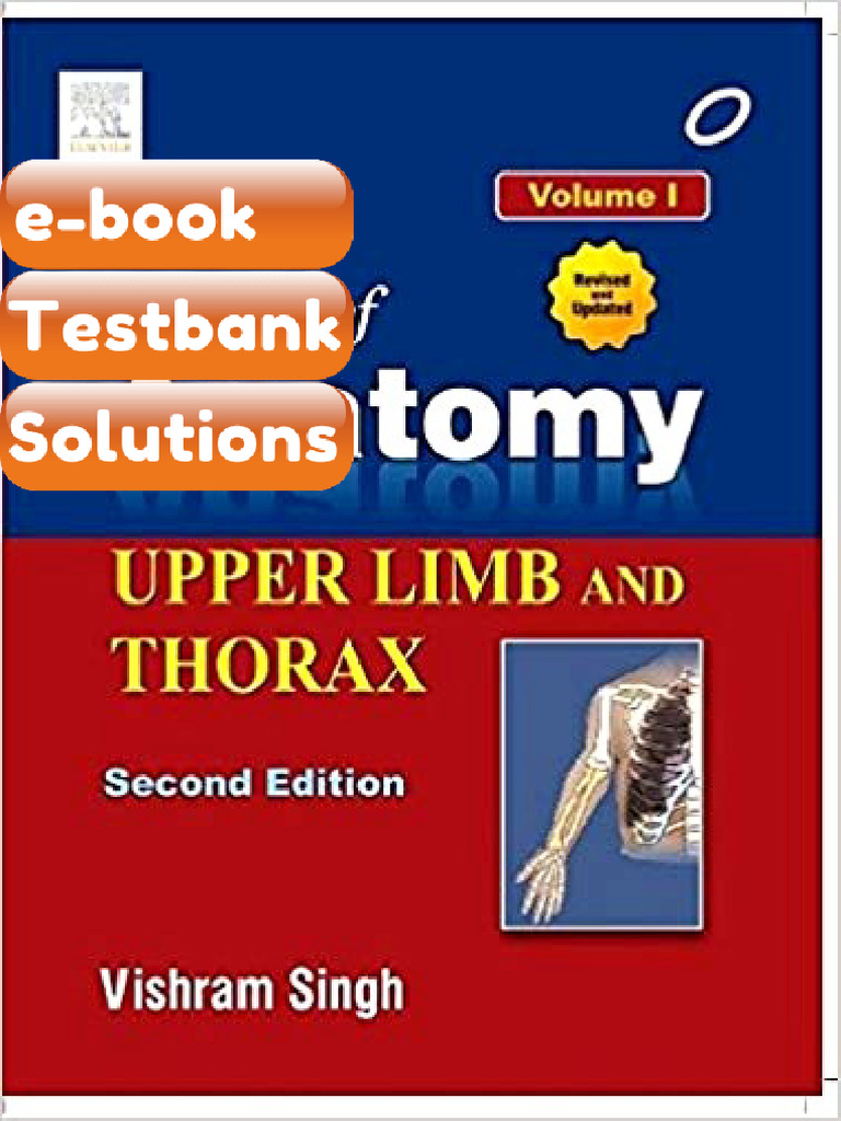 Ebook & Testbank Textbook of Anatomy Volume 123 2nd Edition by Vishram ...