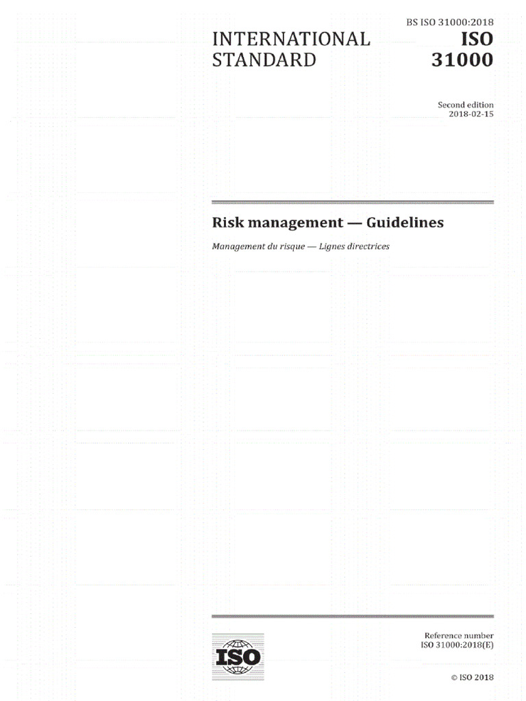 Iso 31000-2018 | PDF