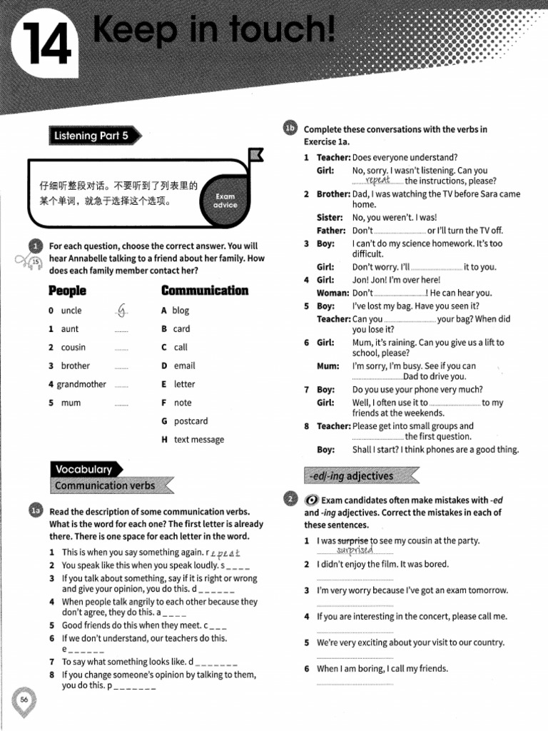 KET-Workbook (For The Revised Exam From 2020) - 57-63 | PDF