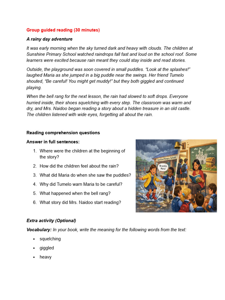 Group Guided Reading | PDF