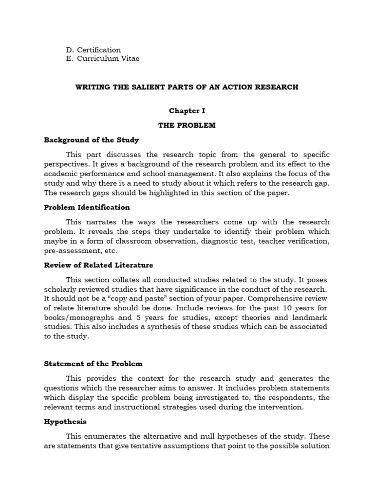 Action Research | PDF | Hypothesis | Scientific Method
