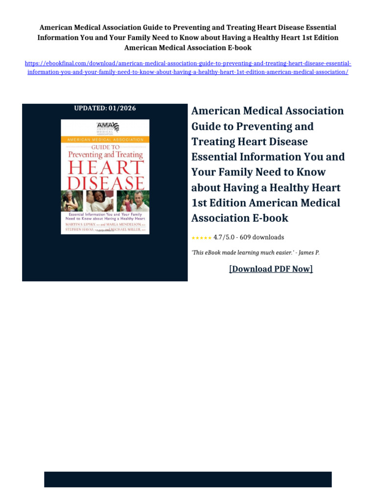 American Medical Association Guide to Preventing and Treating Heart ...