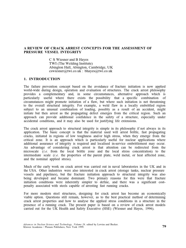 Significance of Pop-Ins During Initiation Fracture Toughness Tests 3R ...