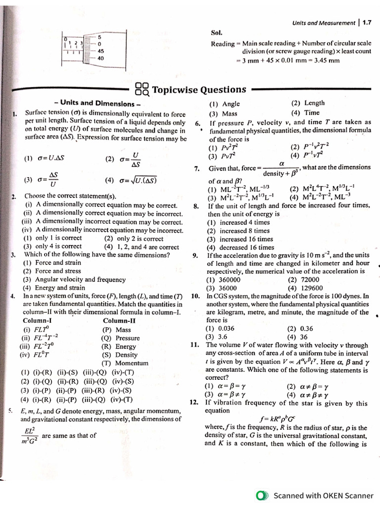 XI CET B unit and dimension | PDF