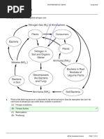 AP Environmental Science 2025 Cheat Sheet | PDF | Ecosystem | Soil