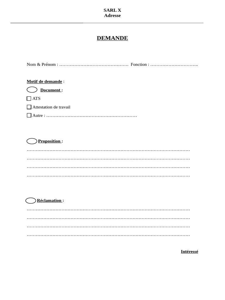 011 Demande | PDF