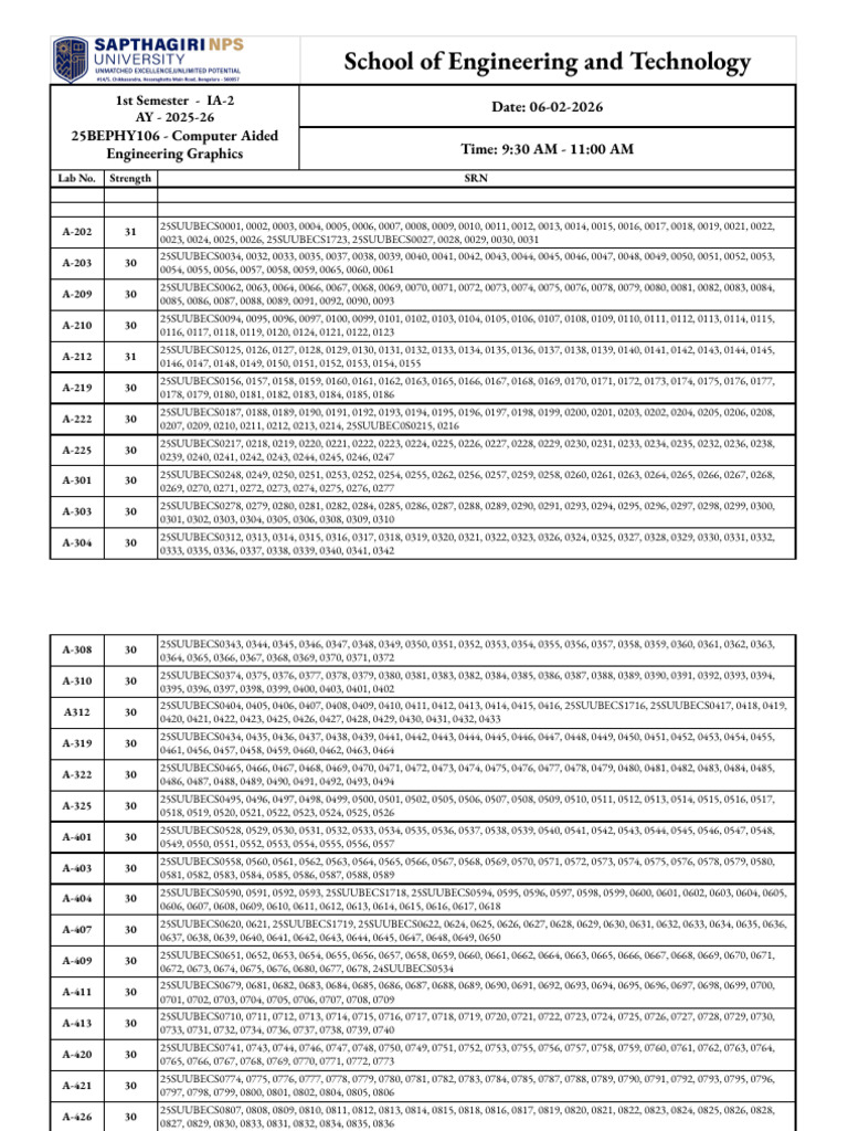 IA-2 Computer Aided Engineering Graphics -PHY | PDF