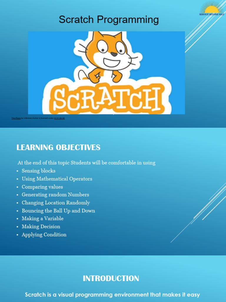 Grade-5 Topic-3 Fun With Scratch | PDF | Scratch (Programming Language ...
