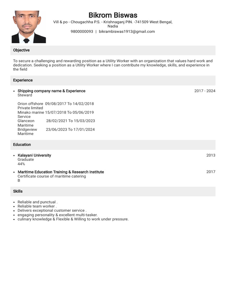 Intelligent CV Document | PDF