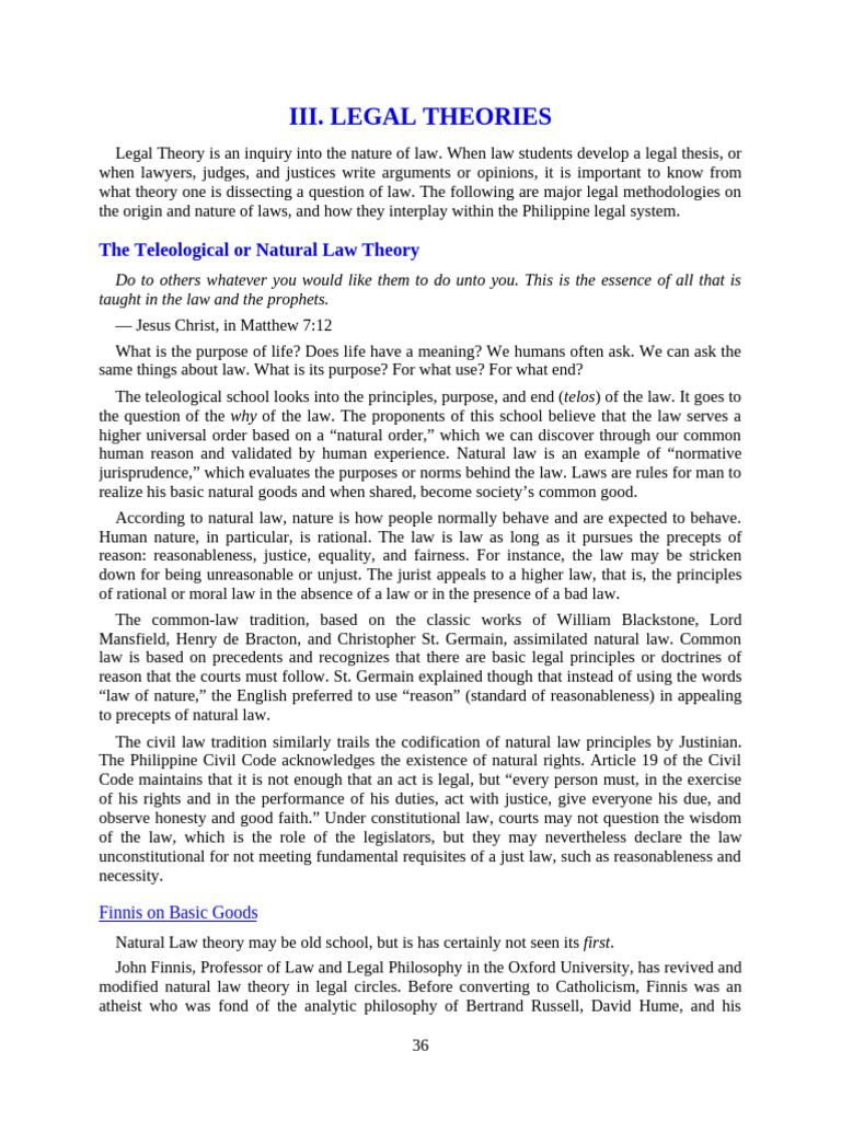 Philawsophia Philosophy and Theory of Law | PDF | Jurisprudence ...
