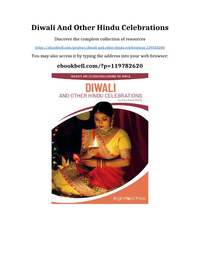 Diwali and Other Hindu Celebrations available all format | PDF | Computing