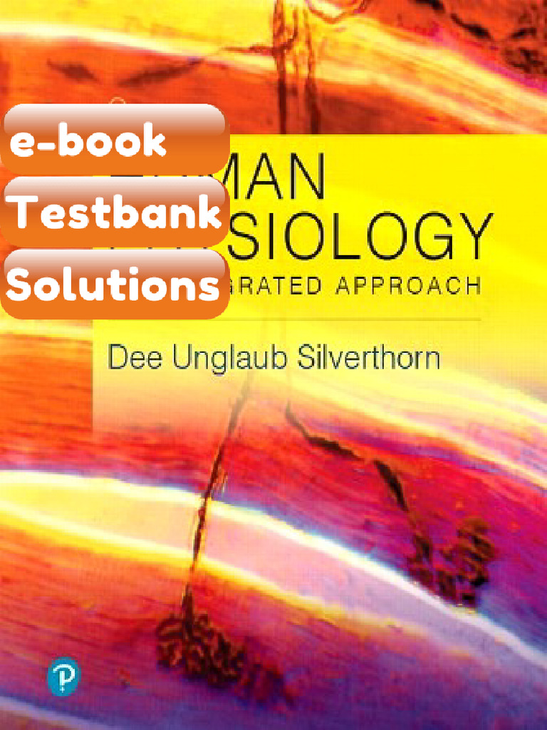 eBook & Testbank Human Physiology an Integrated Approach 8th Edition ...
