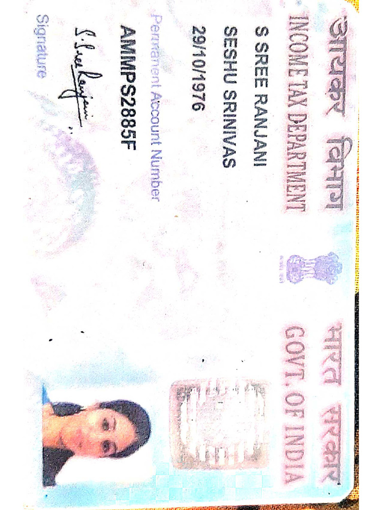 Pan Card | PDF
