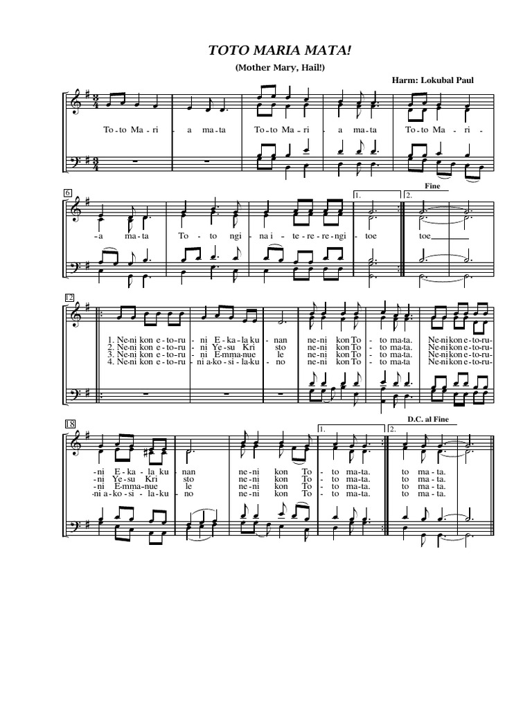 (Marian) Toto Maria Mata | PDF