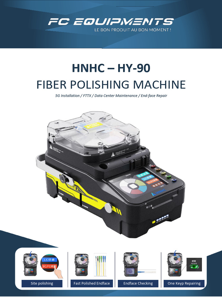 FCE HY 90 Fiber Polishing Machine | PDF