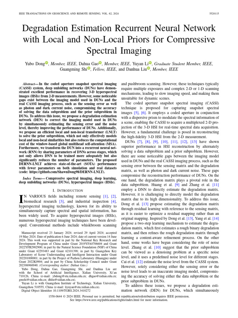 Degradation Estimation Recurrent Neural Network With Local and Non ...