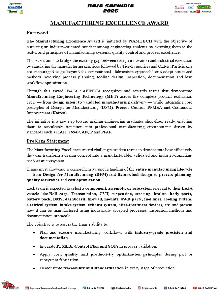 Guidelines For Manufacturing Excellence | PDF | System | Lean Manufacturing