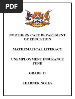 Grade 12 Maths Lit: Measurement Conversions | PDF | Volume | Measurement