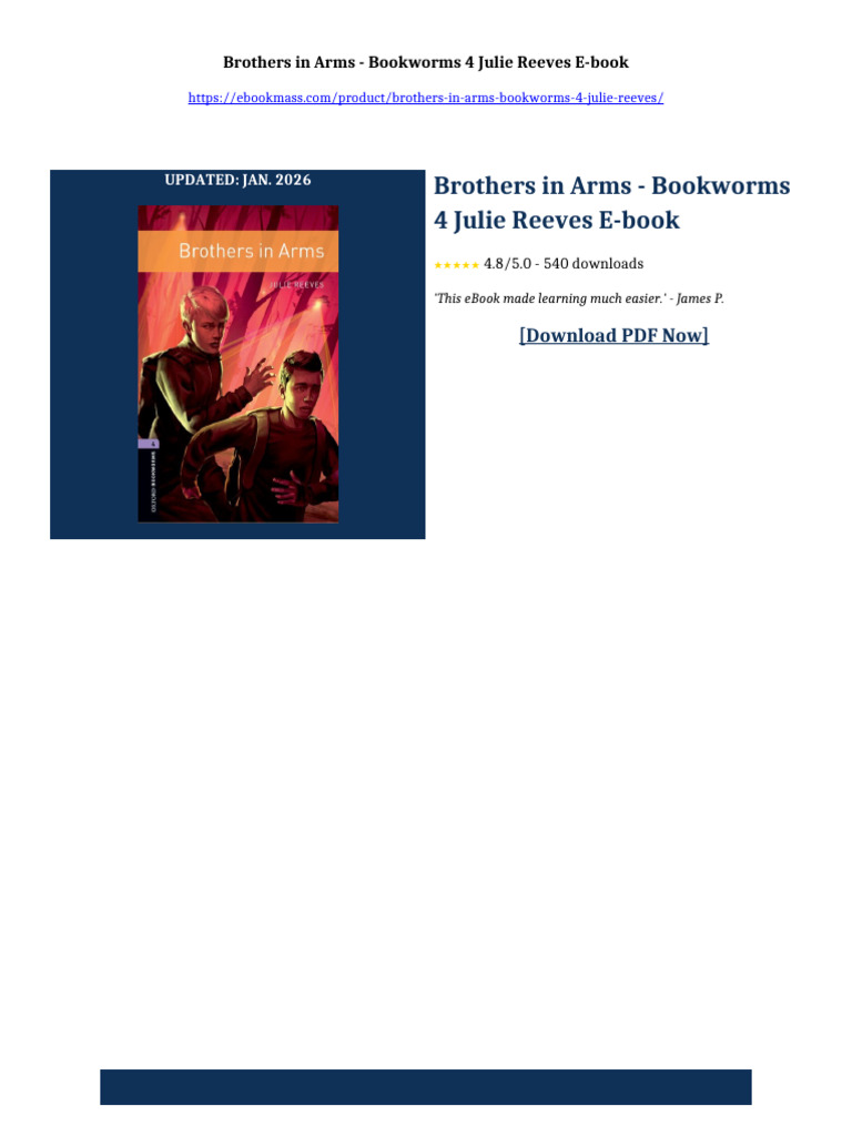 Brothers in Arms - Bookworms 4 Julie Reeves Ebook Upgraded Content ...